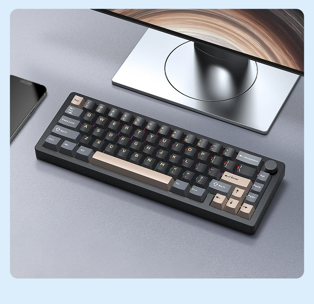 DARK ALIEN R65 Three Mode Hot-Swap Mechanical Keyboard | Unendingtech