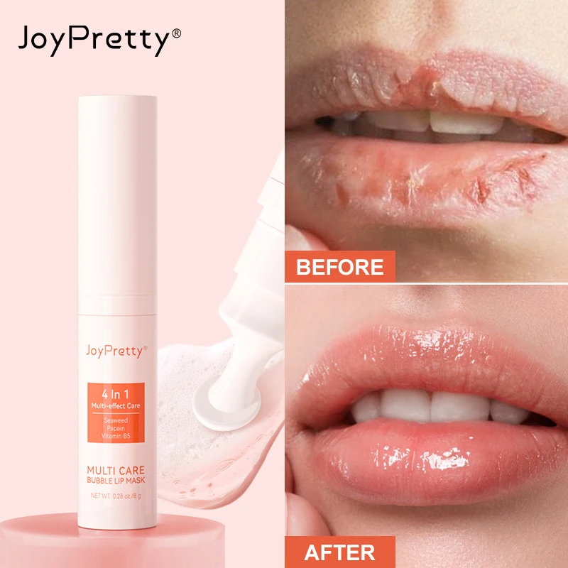 JoyPretty Bubble Lip Mask Oil Exfoliating Moisturizing Resist Dry ...