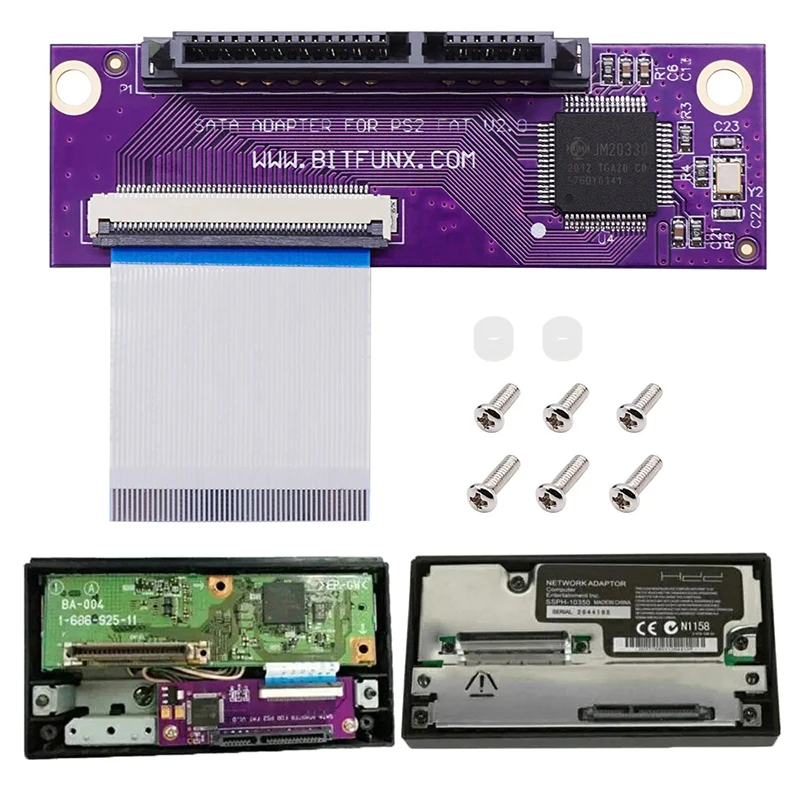 SATA-Game-Adapter-Upgrade-Board-For-Playstation-2-PS2-IDE-Network ...