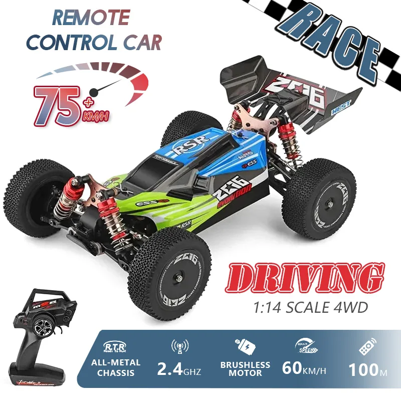 New-1-14-Remote-Control-Car-Four-wheel-Drive-High-speed-Car-Remote ...