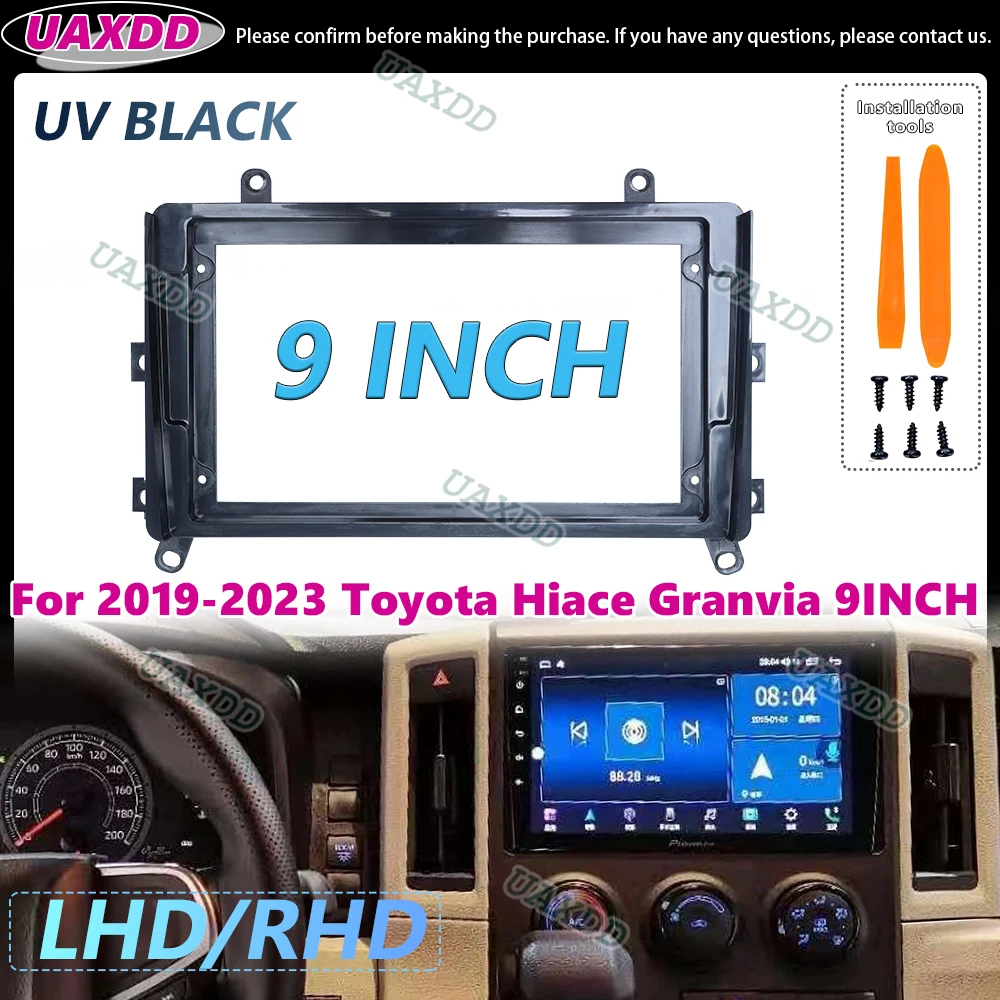 9 inch for 2019-2023 TOYOTA Hiace Hilux Granvia Car Radio Android ...