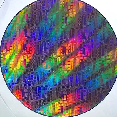 12 Inch Silicon Wafer 8 Inch Wafer Silicon Integrated Circuit Cpu Chip ...