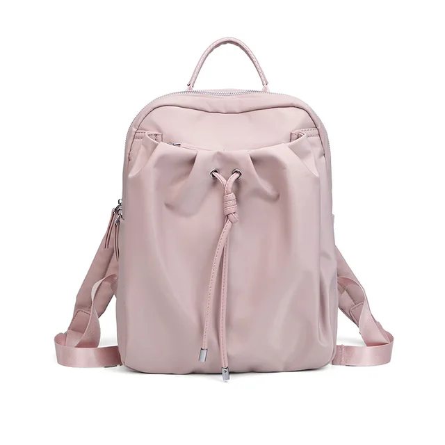 Bag for Woman Aesthetic Backpack Fashion Design Girl Bags Pleated ...