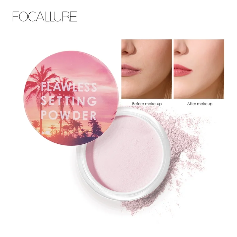 FOCALLURE-Matte-Loose-Powder-4-Colors-Invisible-Pores-Face-Setting ...
