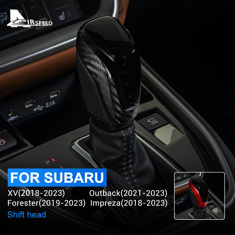 Real Hard Carbon Fiber Sticker For For Subaru XV Outback Forester ...