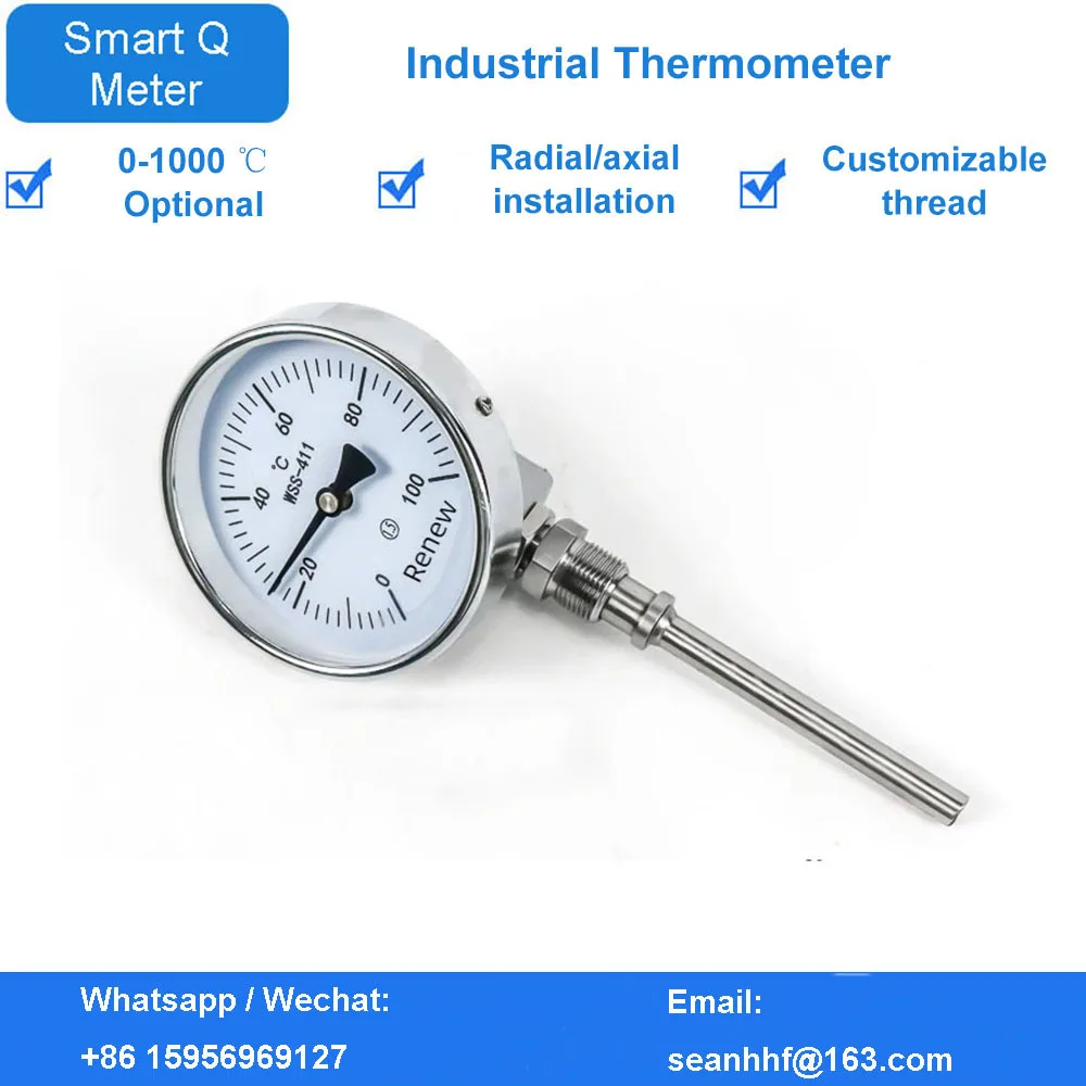Term-metro-bimet-lico-industrial-wss411-401-resistente-a-los-golpes-axial-radial-Universal-de ...