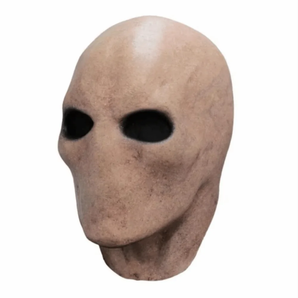 Faceless Man Halloween Slenderman Mask Non-toxic Dress Up Alien Skull ...