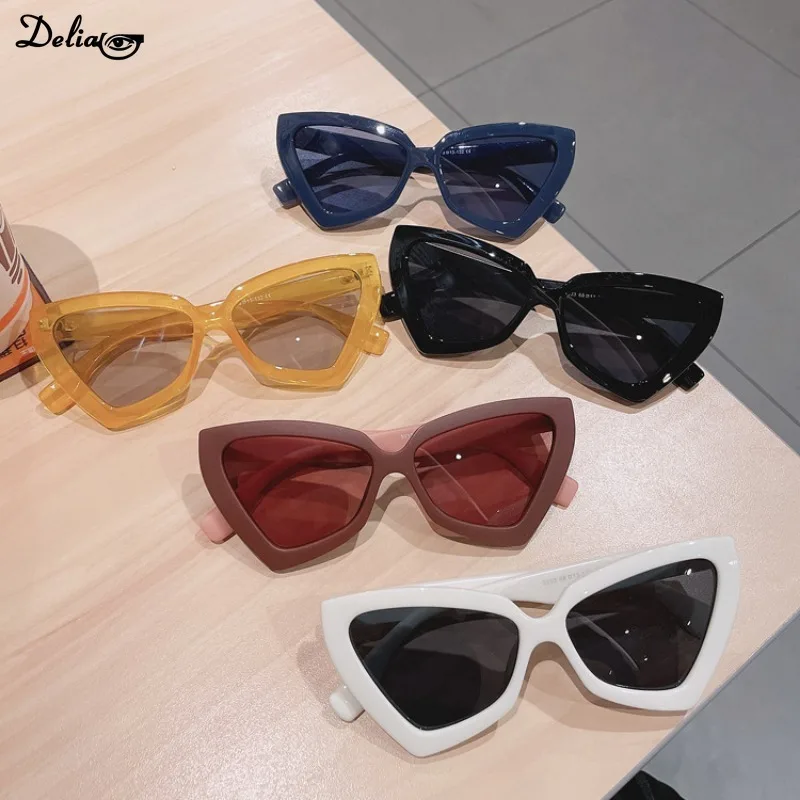 2024-New-Cat-Eye-Sunglass-Trendy-Female-Eyewear-Luxury-Brand-Designer ...