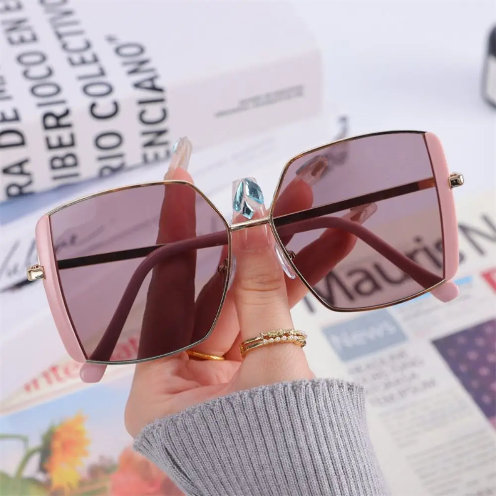 Retro-Metal-Sunglasses-UV400-Eyewear-Outdoor-Sunglasses-Sun-Protective ...