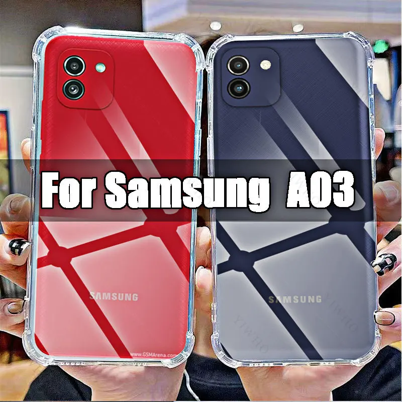 Phone-Soft-Case-for-Samsung-Galaxy-A03-TPU-Clear-Transparent-for ...