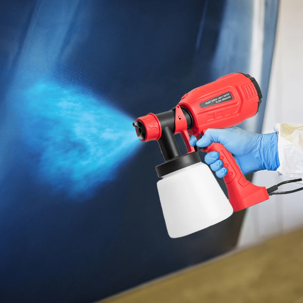 400W Household Paint Sprayer Electric Spray Gun 1000ML Air Compressor Portable High Pressure Regulator for Spray Gun Airbrush AliExpress 1420