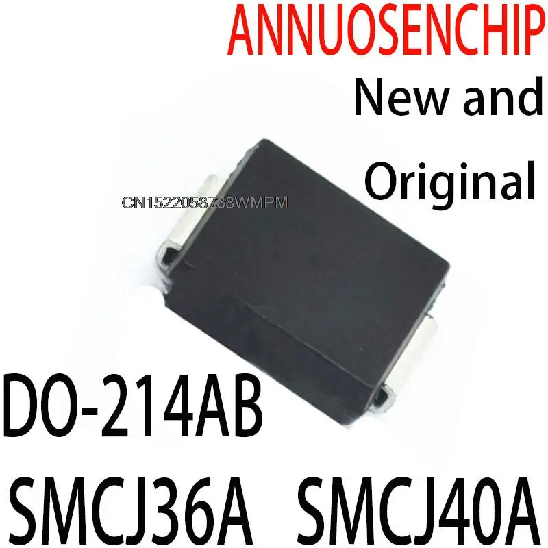 10 PEÇAS Novas e Originais SMCJ SMCJ36 SMCJ36CA SMCJ40 SMCJ40CA SMCJ43 ...