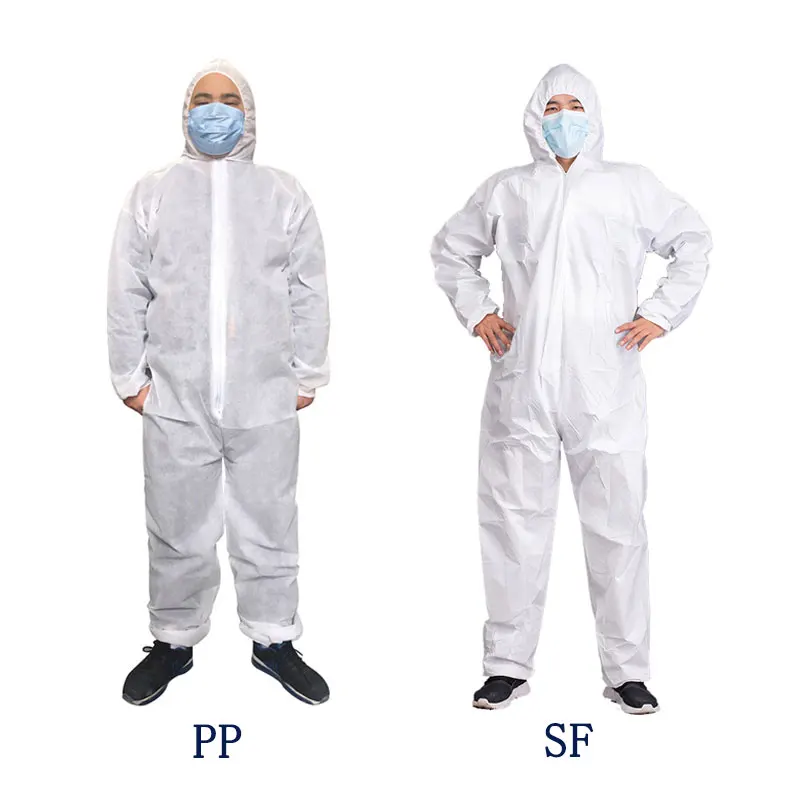 Protective-Disposable-Waterproof-Oil-Resistant-Work-Safety-Clothing ...