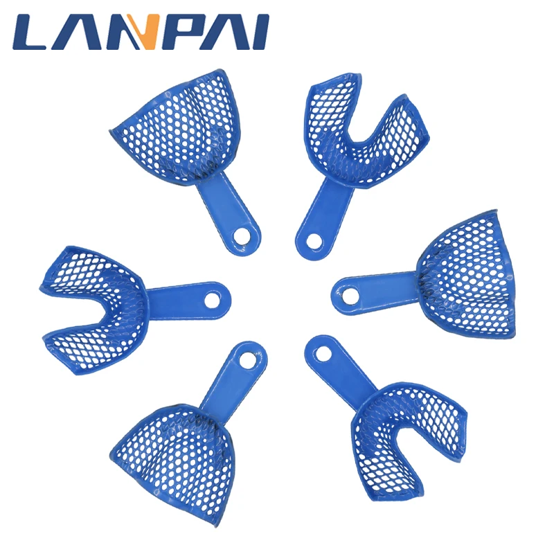 2pcs-Bag-Dental-Impression-Trays-Plastic-Mesh-Tray-Dentist-Impression ...