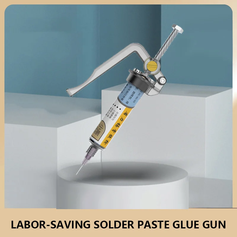 Labor Saving Solder Paste Glue Gun Syringe Solder Paste Extruder Kit ...