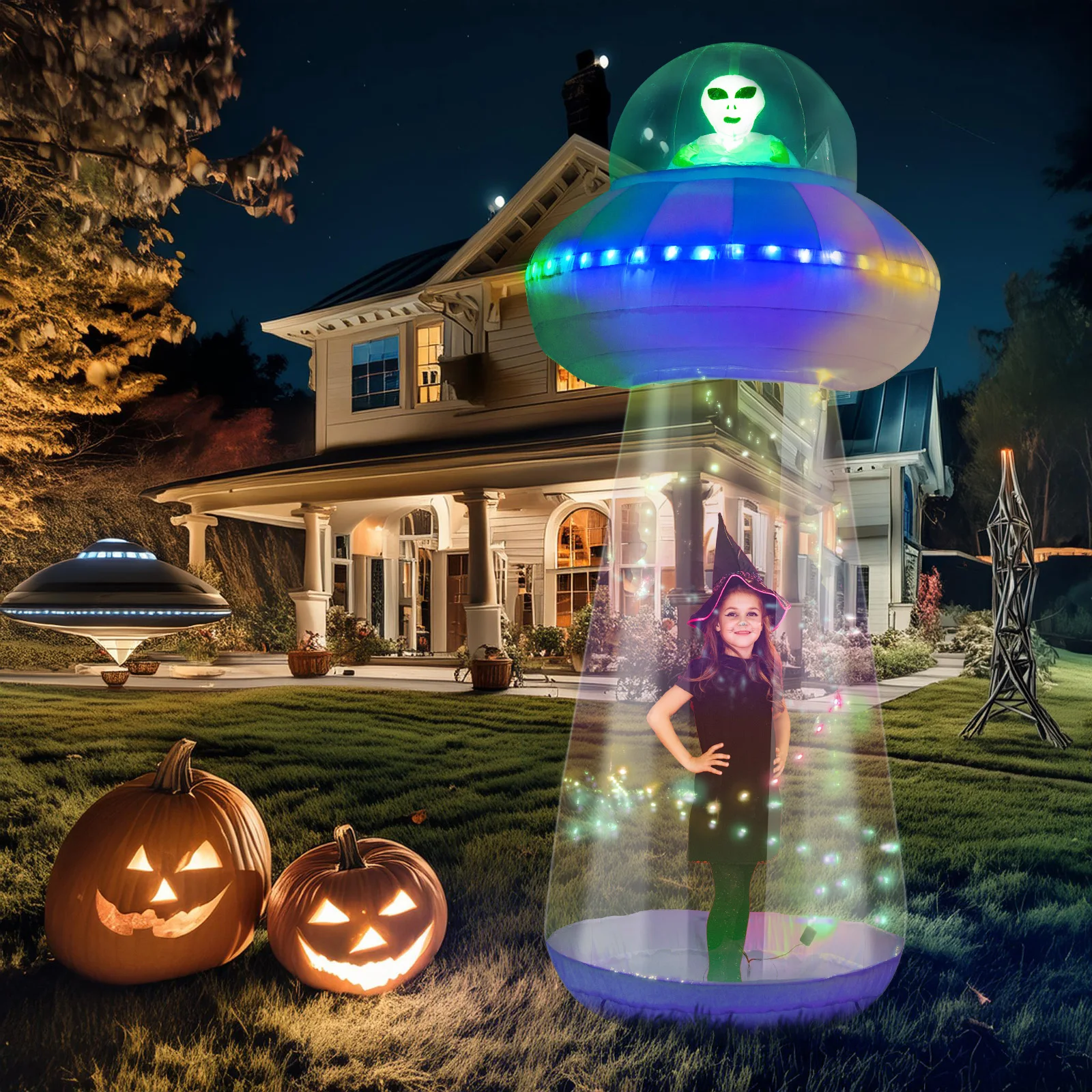 10-FT-Halloween-Inflatables-Outdoor-Decorations-Alien-Halloween-Blow-Up ...
