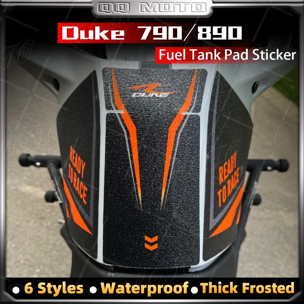 Motorcycle Accessories Sticker Fuel Tank Pad Gas Cap Protector "READY ...