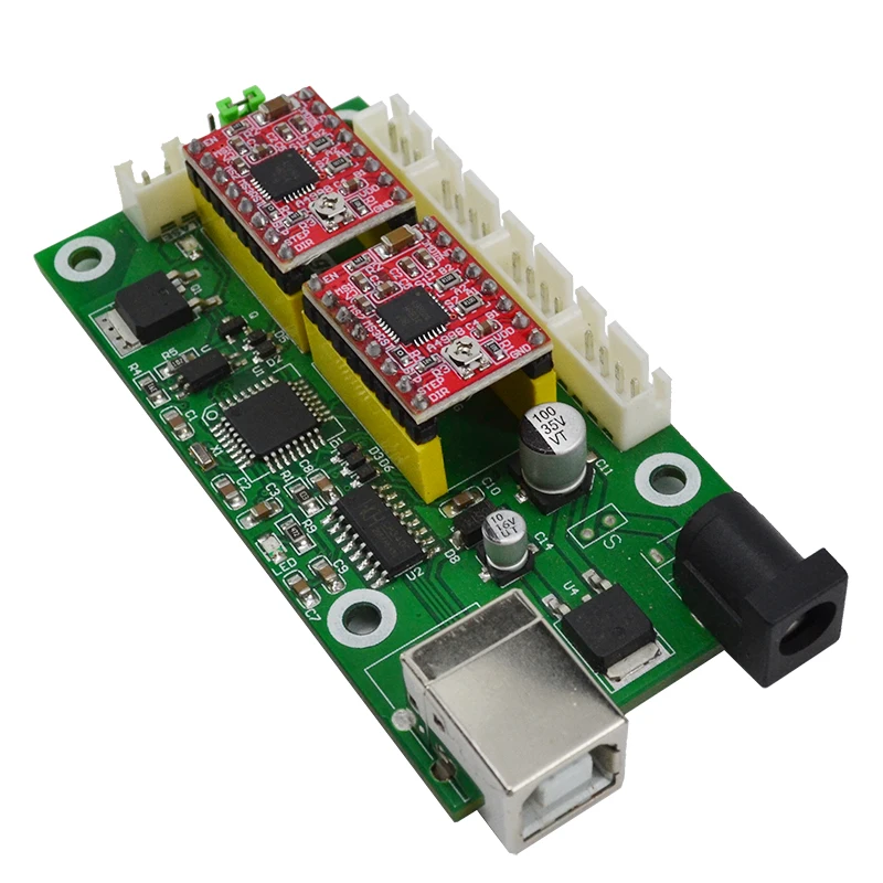 Small Laser Engraving Machine Control Board 2-axis Motherboard GRBL ...