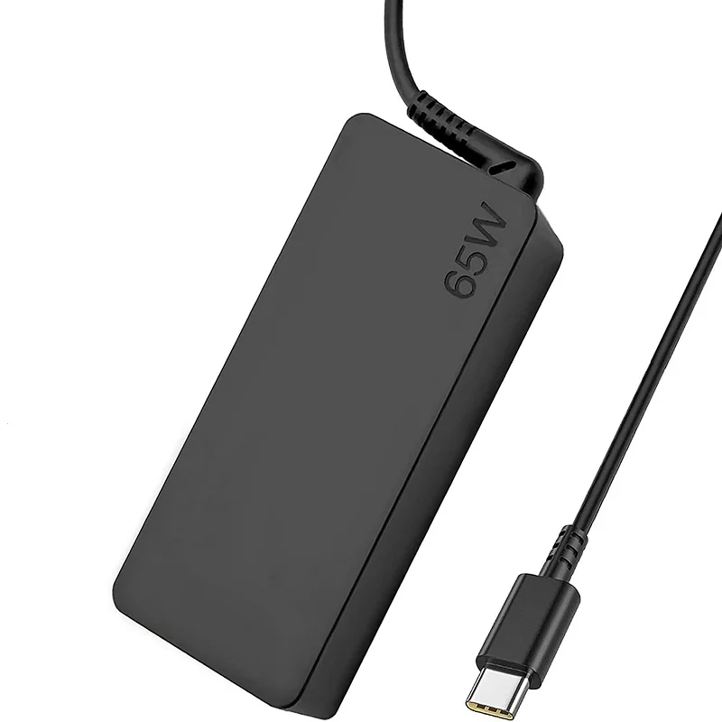 65W-USB-C-Charger-Fit-For-Macbook-HP-Dell-Lenovo-ThinkPad-T480-T490 ...