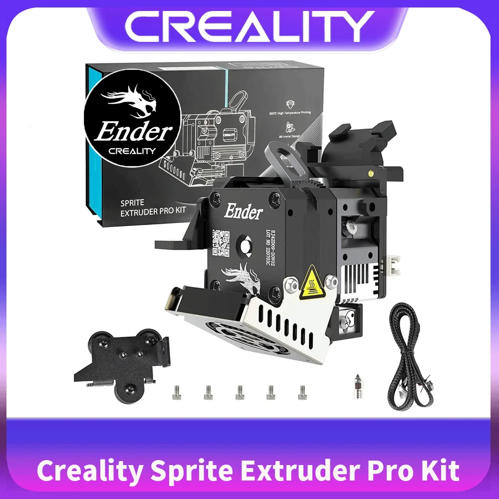 Creality Sprite Extruder Pro Kit 300℃ or 260℃ Single Extruder High ...