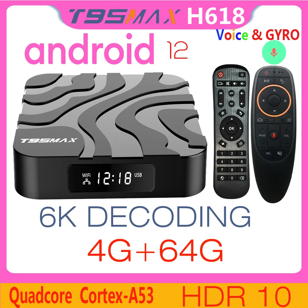 Smart Tv Box T95 Max Allwinner H6 | Smart Tv Box T95 Max Android 10 - T95max Android - Aliexpress