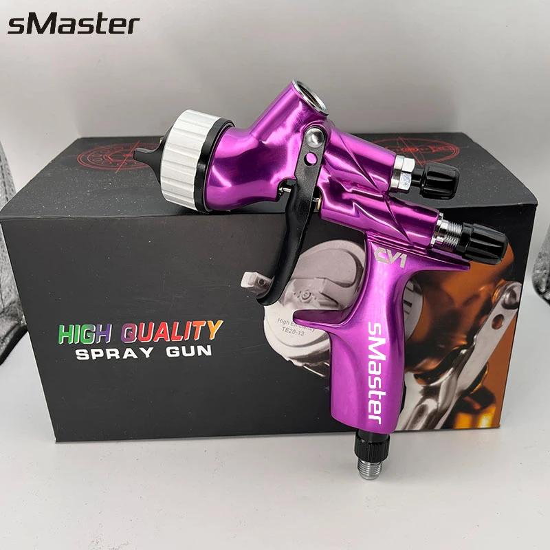 sMaster-CV1-Spray-Gun-1-3mm-Stainless-Steel-Nozzle-Paint-Water-Based ...
