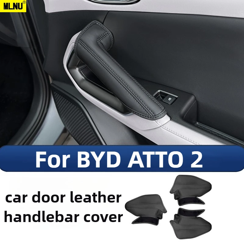 Door Leather Handle Cover For BYD ATTO 2 Accessories 2025/2024 -Dust ...