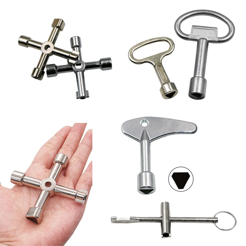 Single Inner Triangle Key Elevator Key Inner Triangle Water Meter Valve ...