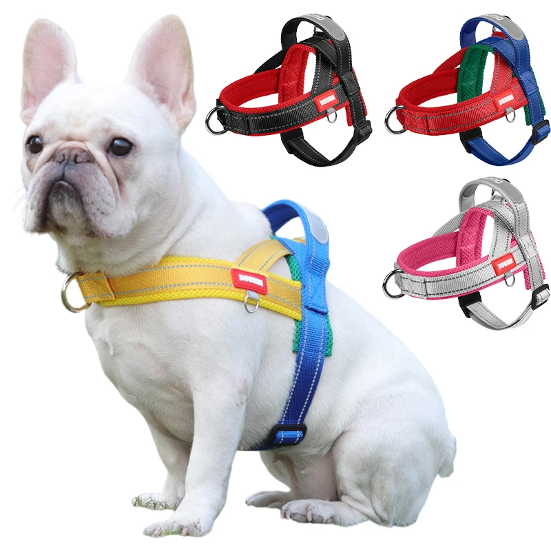 NEW Dogs Harness Saddle-type Pet Chest Strap for Small Medium Large ...