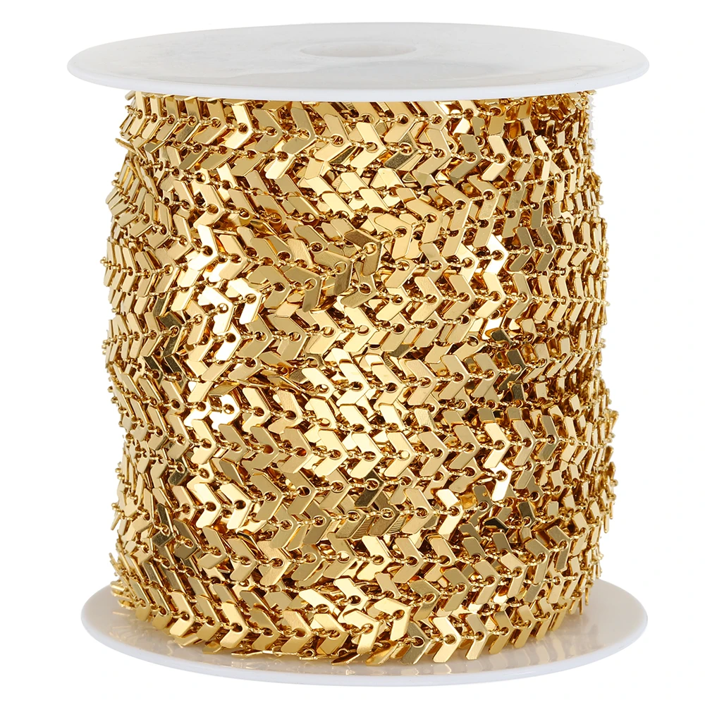 No-Fade-2meters-1meter-Stainless-Steel-Aircraft-Leaf-Chains-for ...