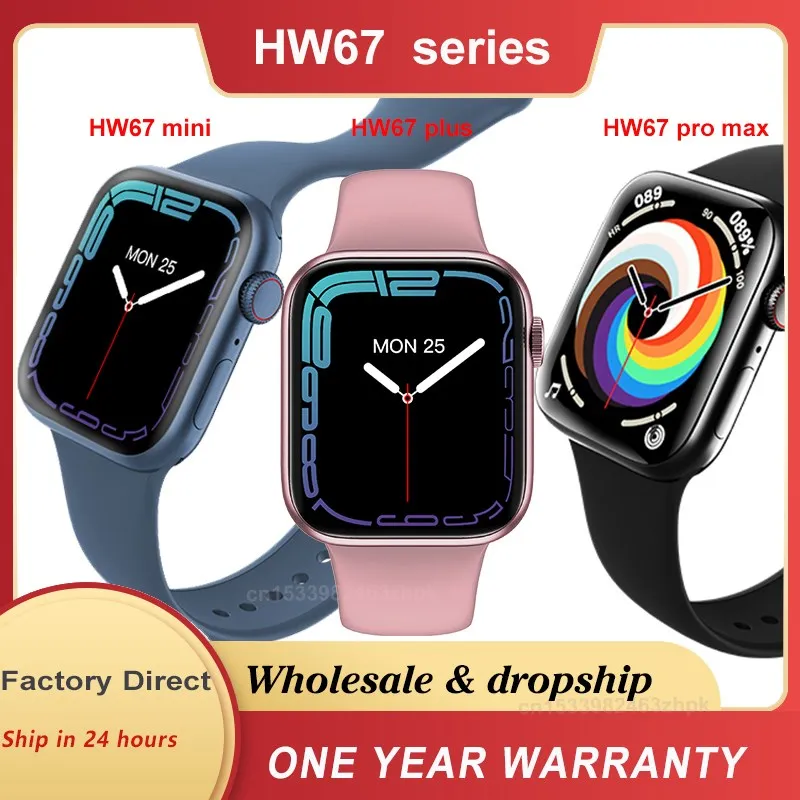 Original Hw67 Mini Smart Watch Women Bluetooth Call & Heart Rate ...