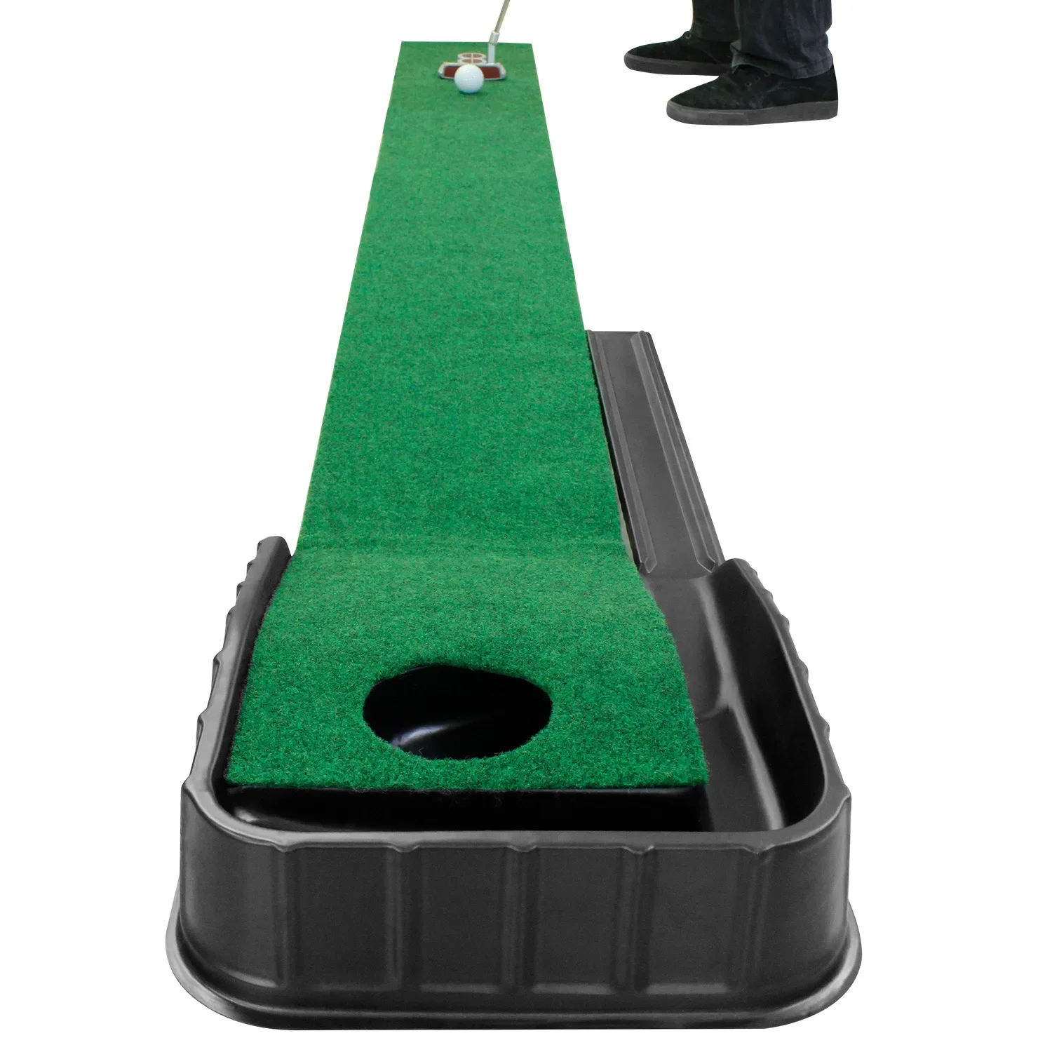 NewIndoor Training Golf Hitting Carpet Mini Putting Ball Pad Practice ...