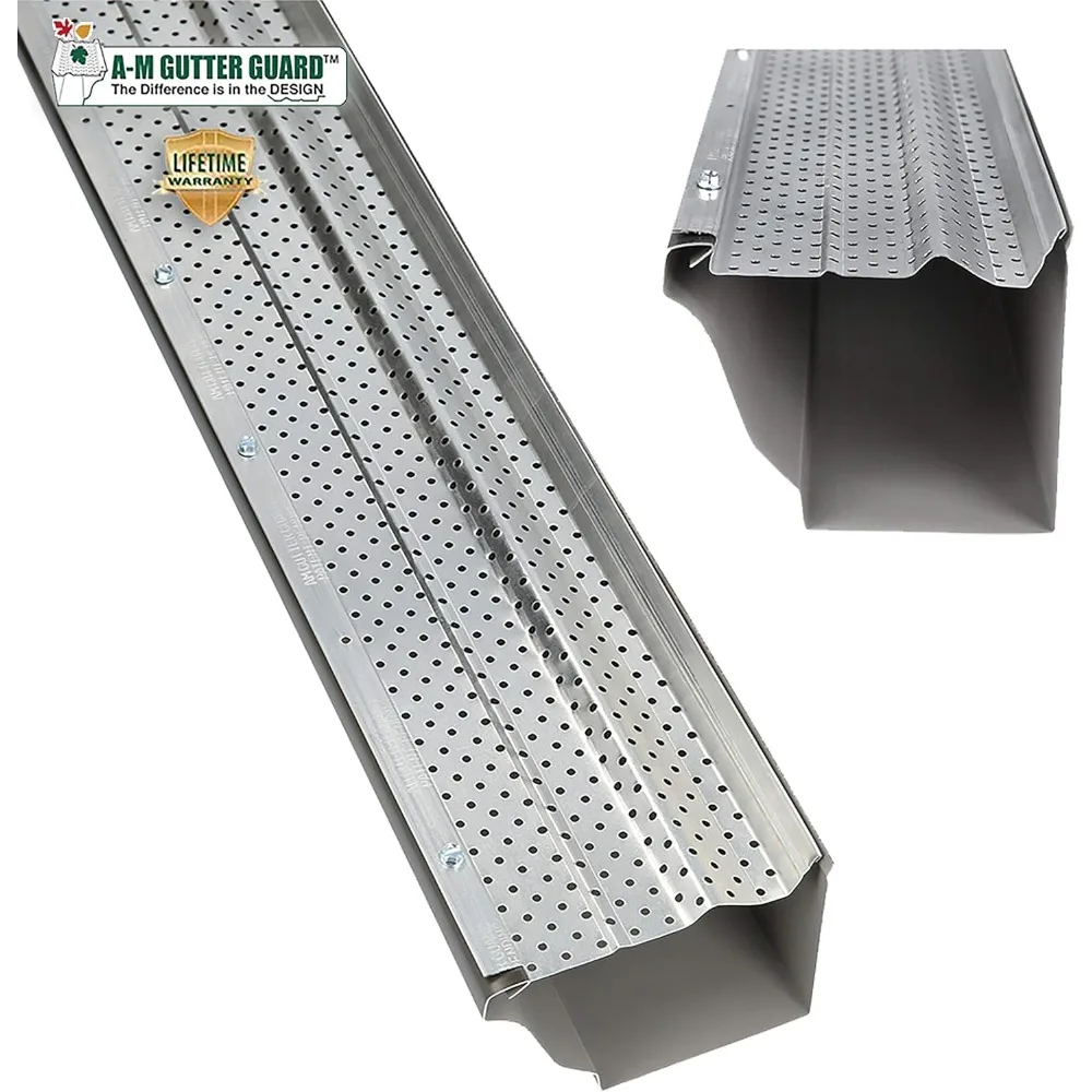 Heavy Duty Aluminum Metal Gutter Guards: Real-World Performance Tested ...