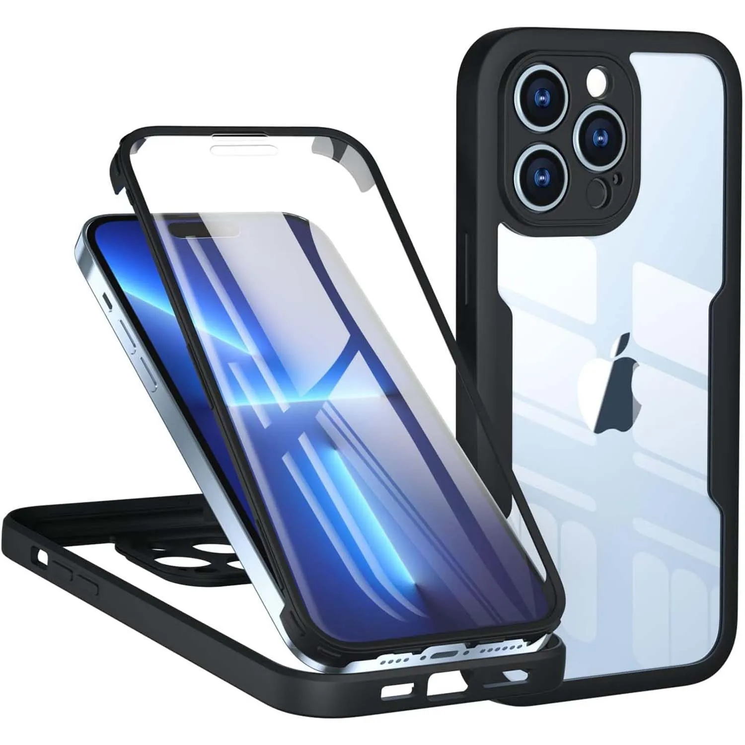 360-Full-Protection-Case-For-iPhone-14-Pro-14-Pro-Max-14-Plus-14-Lens ...