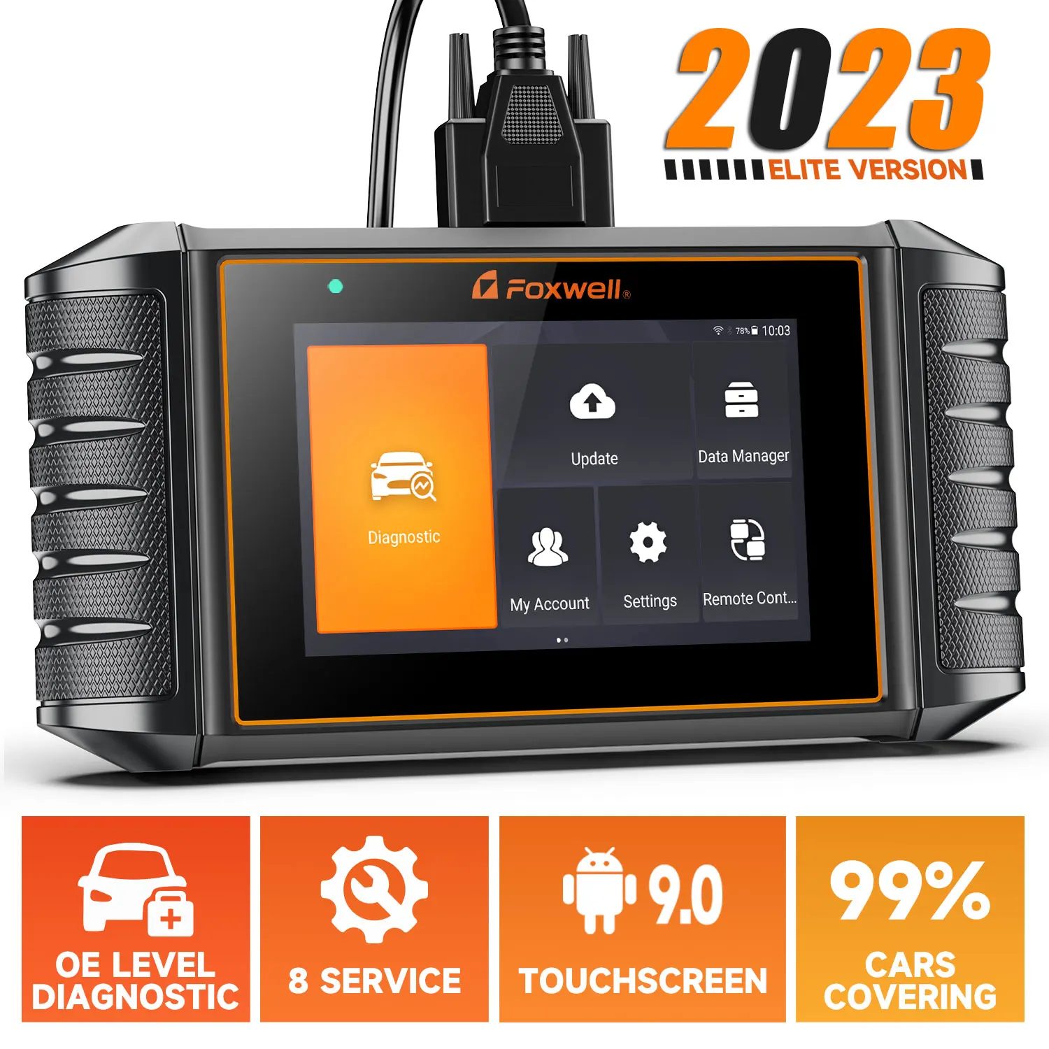 Foxwell Elm327 Obd2 Bluetooth Obd 2 Automotive Scanner V1.5 Code Reader ...