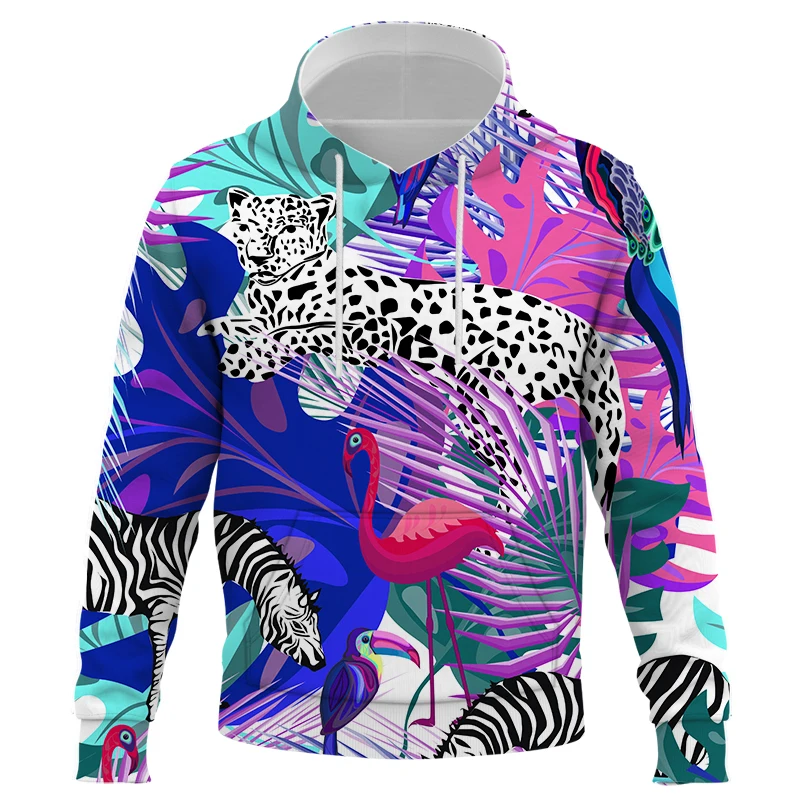 Pullover Streetwear Hoodies | Hoodie Sweatshirts - Zebra 3d Print ...