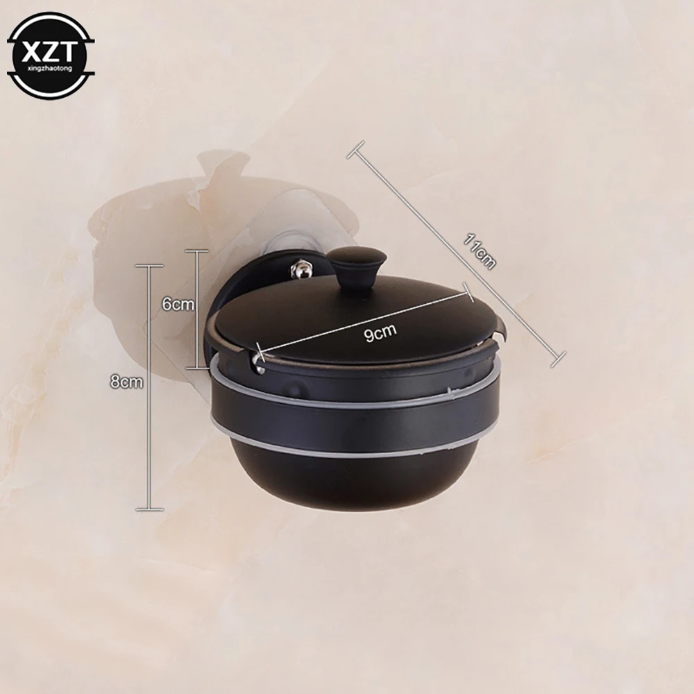 Wall-mounted Stainless Steel Ashtray Toilet Bathroom Ashtray Free ...