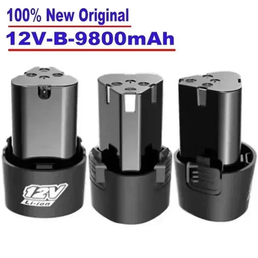 100%Original 12V 9800mAh type B electric tool universal charging ...