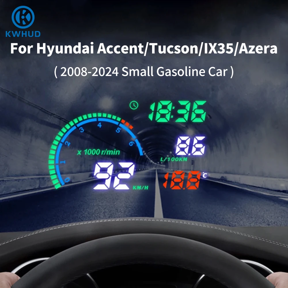 KWHUD-HUD-OBD2-Head-Up-Display-Speedometer-Windshield-Projector-for ...