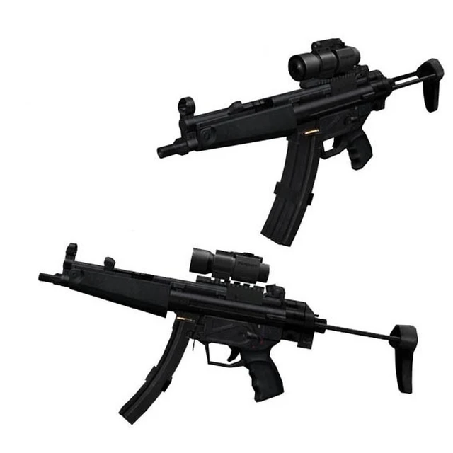 Submachine Gun Mp5