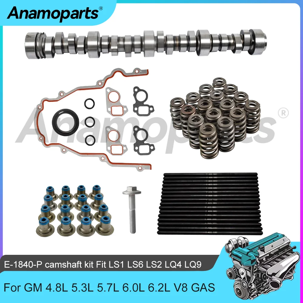 LS1 LS2 LS6 LQ4 LQ9 Engine Stage 2 Camshaft Valve Spring Pushrods Kit ...