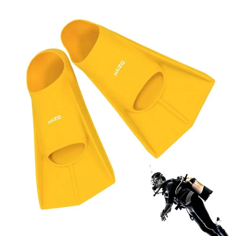 Swimming-Flippers-Anti-Slip-Silicone-Swim-Fins-With-Protective-Layer ...