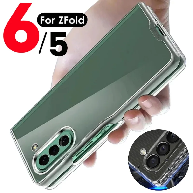 Transparent-Mobile-Phone-Cases-for-Samsung-Galaxy-Z-Fold-6-Non ...