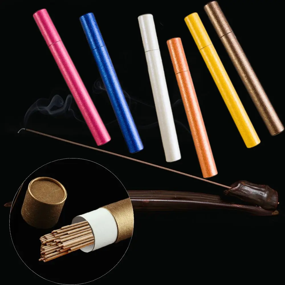 Simplicity Stick Incense Tube Portable Incense Storage Barrel Holder ...
