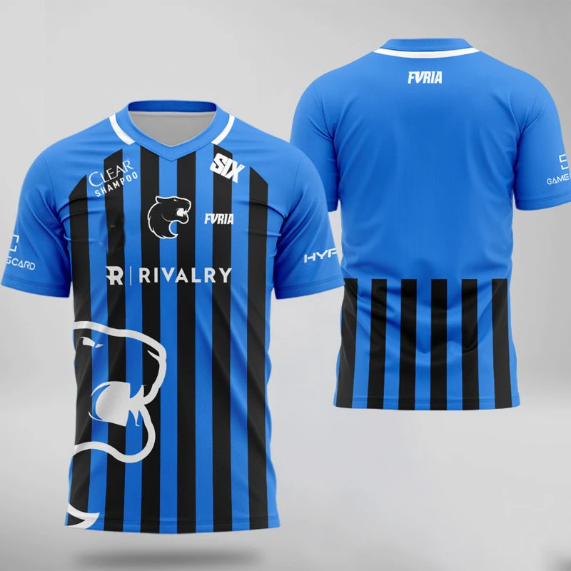 Camisa da equipe do jogador de csgo furia uniforme personalizado id ...