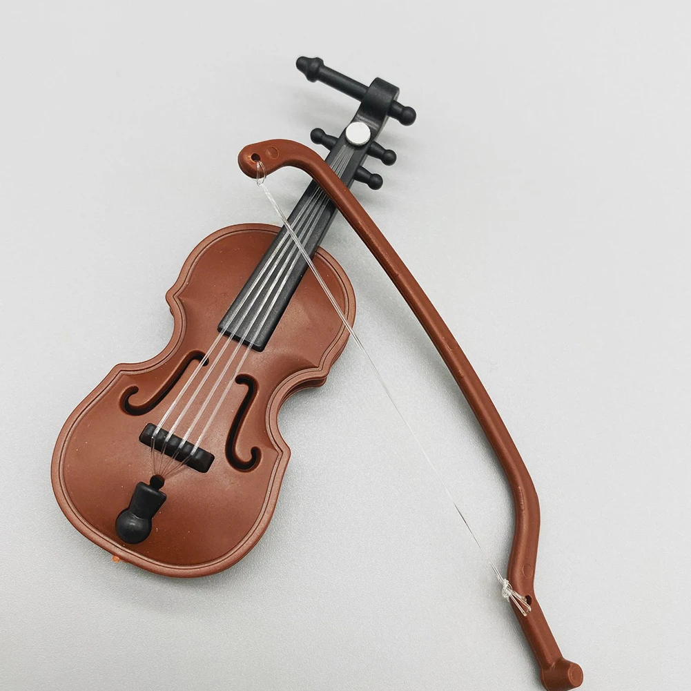Mini-Miniature-Violin-Non-Toxic-1-12-Wooden-Simulation-Violin-Handmade ...