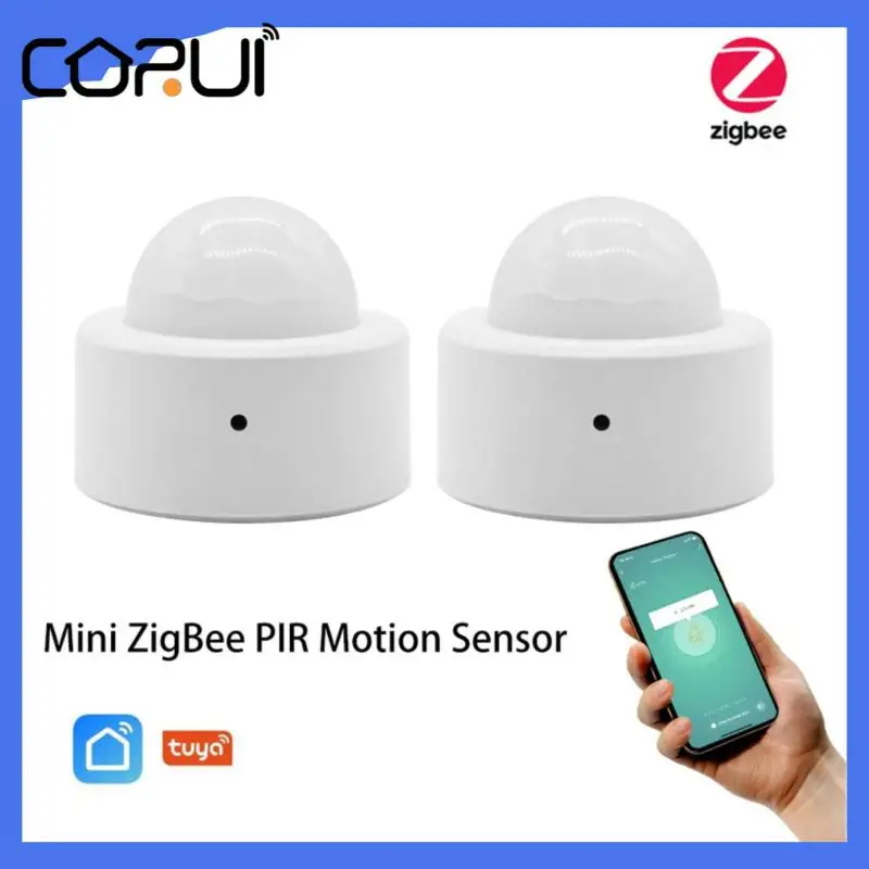 CORUI-Mini Zigbee Sensor de Movimento Sem Fio, eWeLink, PIR, Detector Infravermelho Corporal ...