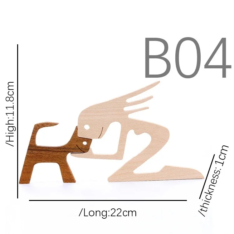 Деревянная статуэтка собаки AUERHAHN | AliExpress