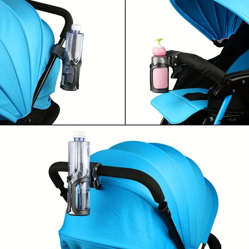 Baby-Stroller-Cup-Holder-Drink-Holder-Rack-Cage-360-Degree-Rotation ...