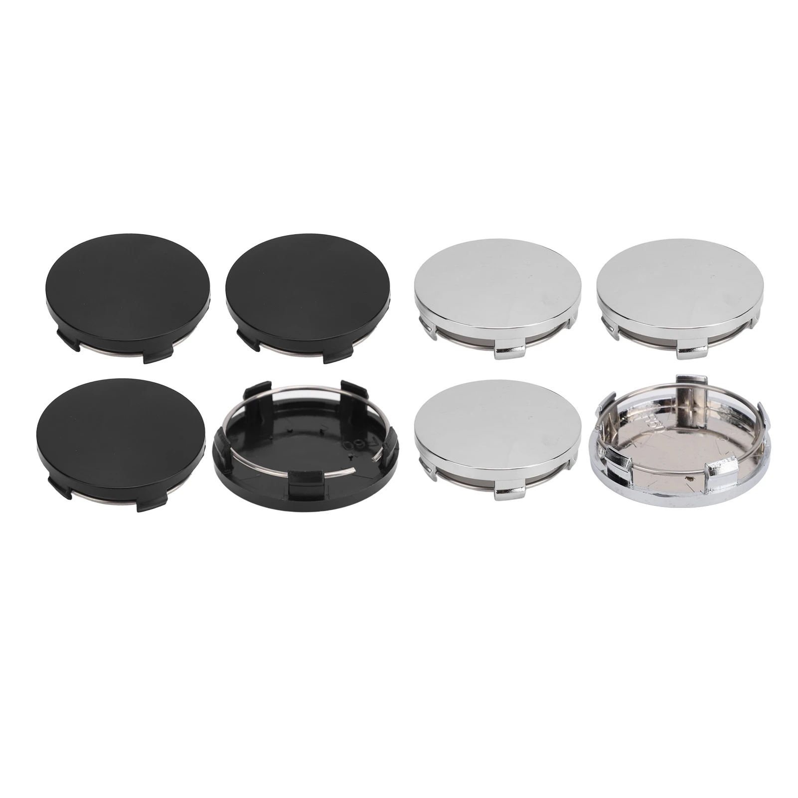 4Pcs 60mm/ 2.36in Universal Cars Hub Caps Car Wheel Center Caps Hubcap ...